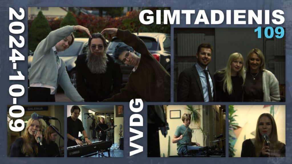 VVDG gimtadienis | Vilniaus Vytauto Didžiojo Gimnazija